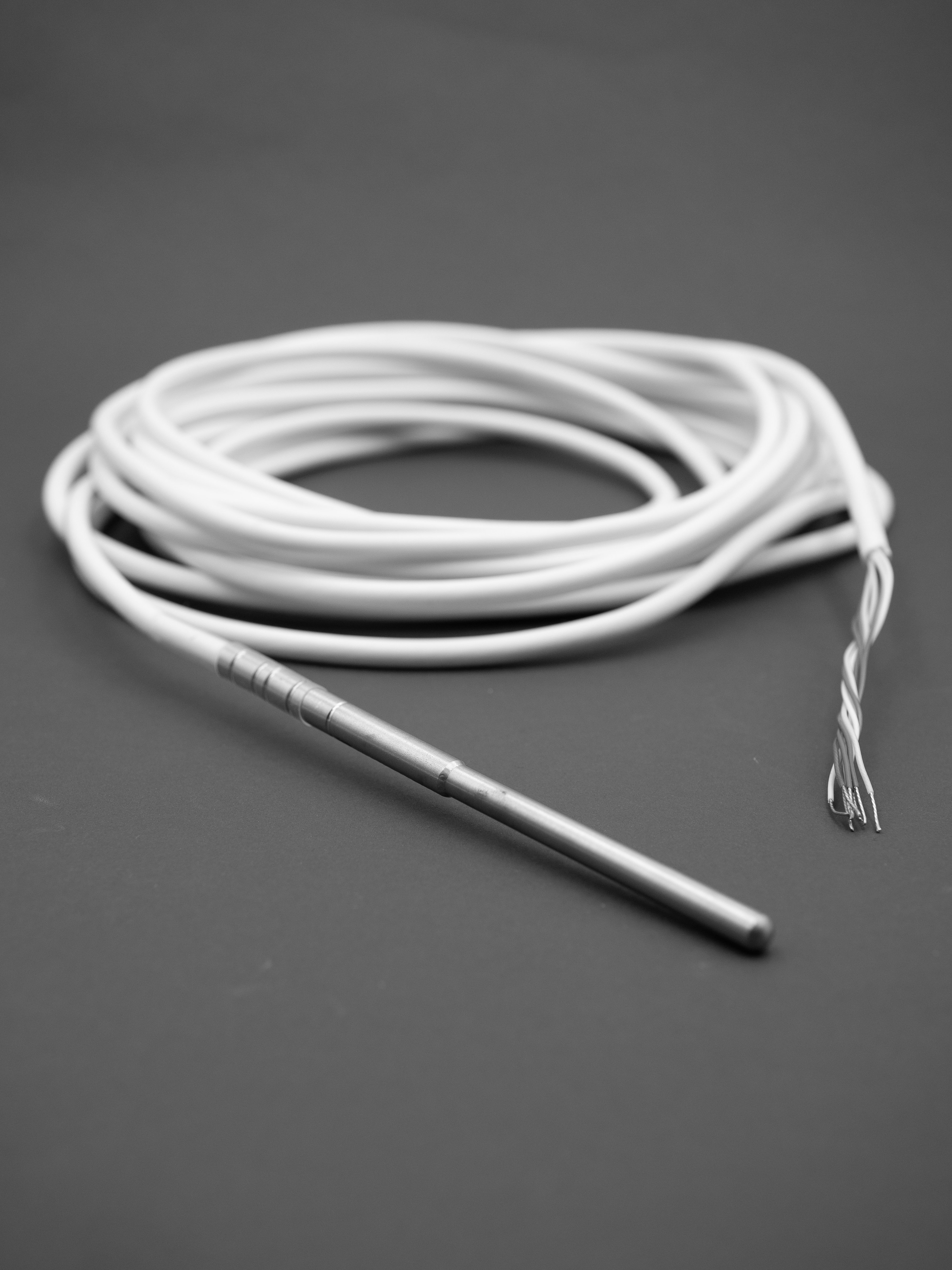 RTD Pt100 Flexible 8-Wire Cable 7m Sheath 69mm